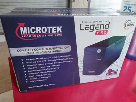 Microtek 650va Legend Ups At ₹ 2300piece Microtek Online Ups In