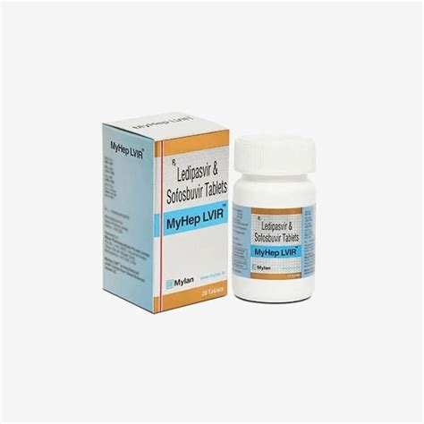 Ledipasvir Sofosbuvir Tablets At ₹ 16000bottle Ledipasvir Sofosbuvir
