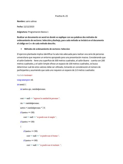 Practica N 25 Pdf C Paradigmas De Programación