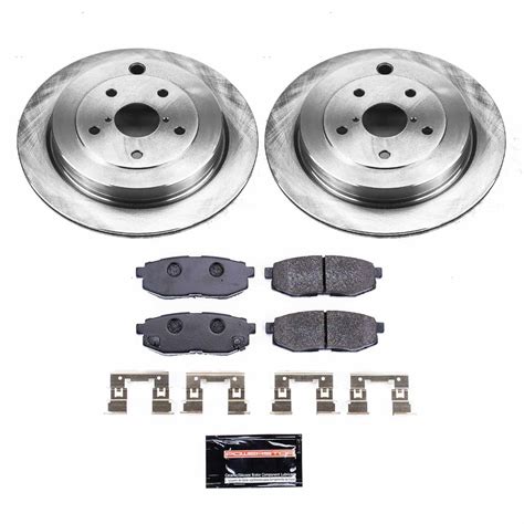 Powerstop 06 07 Subaru B9 Tribeca Rear Track Day Brake Kit Tdbk4645
