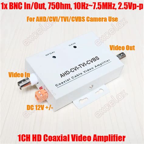 Coaxial Cable Distribution Amplifier