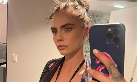 Därför Brann Cara Delevingnes Hem Ner Metro Mode