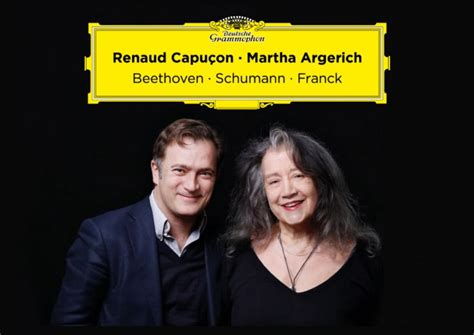Review Beethoven Schumann Franck Capuçon Argerich