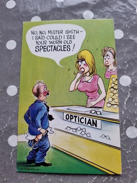 Vintage Saucy Seaside Comic Postcard Bamforth Black Triangle No 694