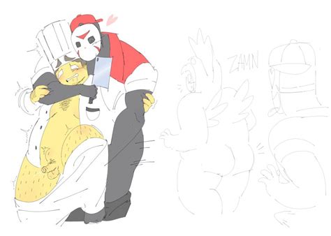 Rule 34 2boys Belly Bulge Butcher Knife Butcher Vanity Synthesizer V