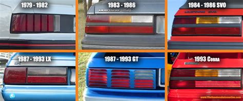 Mustang Taillight Guide