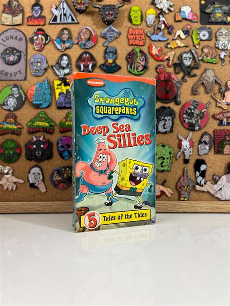 Spongebob Squarepants Deep Sea Sillies Vhs Nickelodeon Vhs