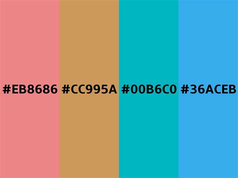 Rgb 235 134 134 Color