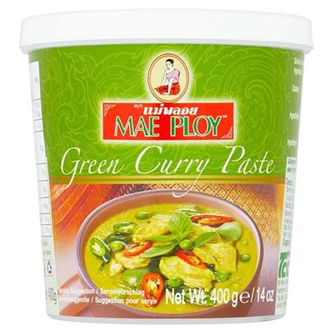 Mae Ploy Green Curry Paste 400g Buy Online Asian Dukan