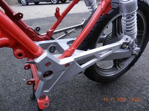 Honda Cb350s Cb Cafe Racer Restoration Project V5 Rolling Chassis Cb250 Cb400