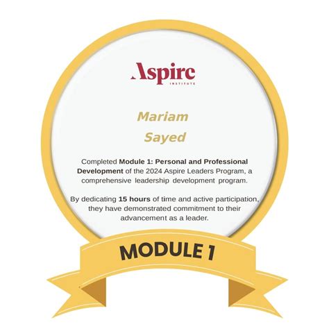 Aspireleaders Mariam Sayed