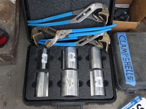 Ocal Tools Calbond Clamp Shells And 3 Pairs Of Pliers Location 1708