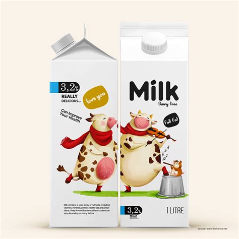 79 Creative Dairy And Milk Product Packaging Design In 2024 Milk