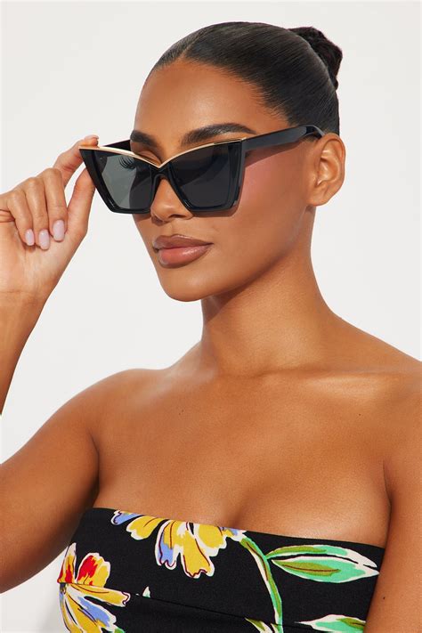 Keep Calm And Stay Classy Sunglasses Black Fashion Nova