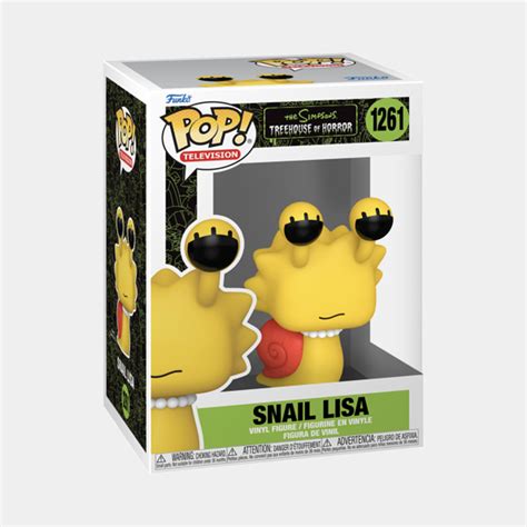 Funko Pop Television The Simpsons Three House Of Horror Snail Lisa