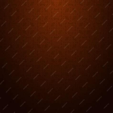Premium Vector Brown Geometric Pattern