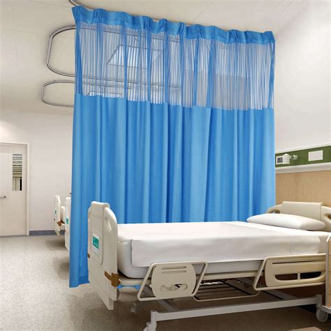 Miumaeov 12ft X 8ft Room Divider Curtain Hanging Medical Privacy