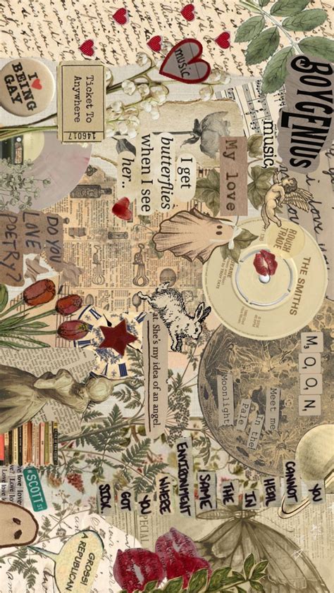 Vintage Macbook Collage