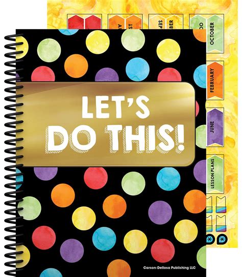 Books Carson Dellosa Celebrate Learning Teacher Planner 8 X 11