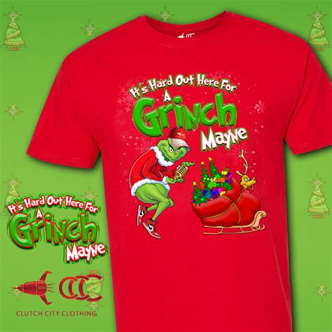 Grinch Tee Adult🎄 Clutchcityclothing