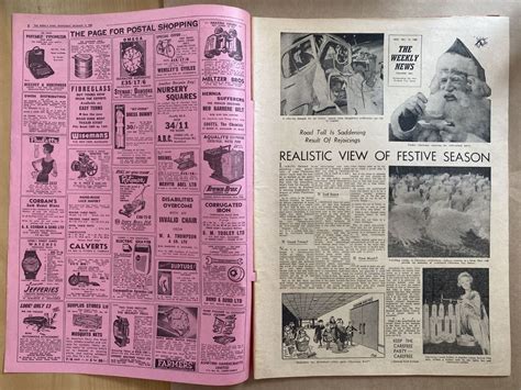 Old Newspaper The Weekly News No 5064 14 December 1960