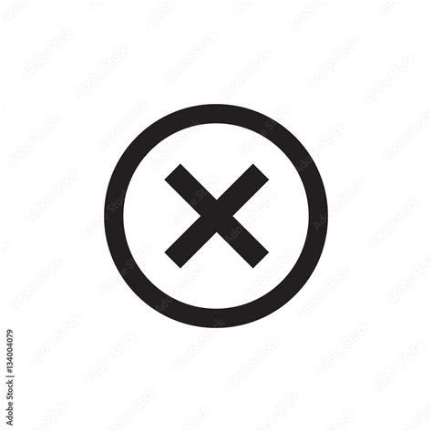 Wrong Cross Clipart Black And White