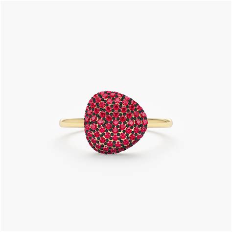 Pave Ruby Ring Sarah Elise Jewelry