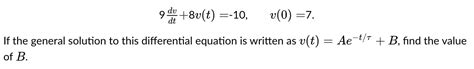 Solved Consider The Following First Order ODE Chegg