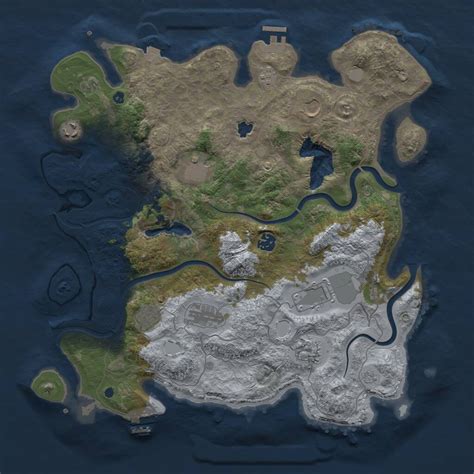 Procedural Map Rust Map Just Wiped