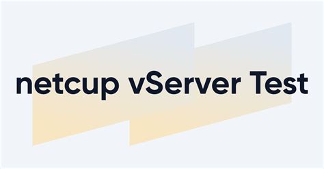 Netcup Vserver Test Wie Performant Sind Die Server Wirklich Experte De