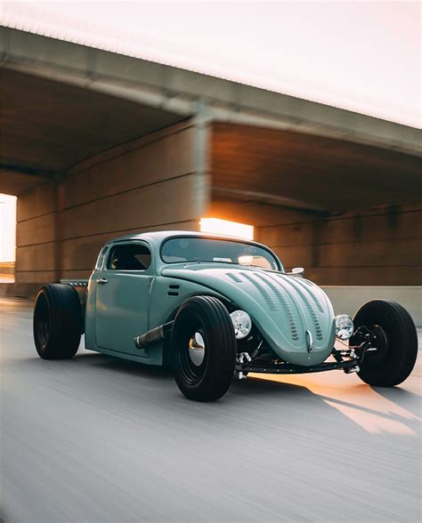 Chopped Slammed V8 Powered Vw Beetle Hot Rod Truck Volksrod Classic