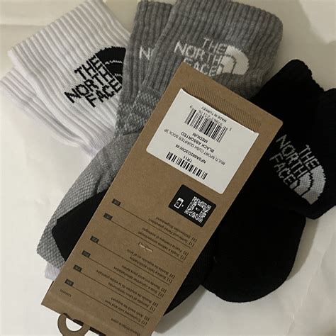 New 3 Pairs The North Face Multi Sport Quarter Cushion Socks Ebay