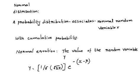 Solved A What Is Meant By The Term Normal Distribution Is The Normal Distribution Important