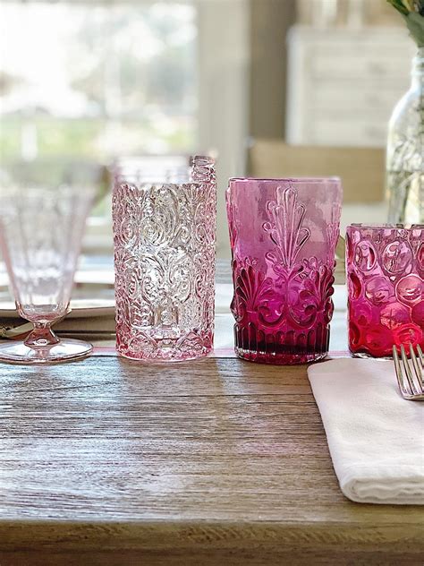 Colored Crystal Glassware At Mark Villa Blog