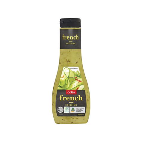 Coles French Dressing 300ml Shop And Dispatch