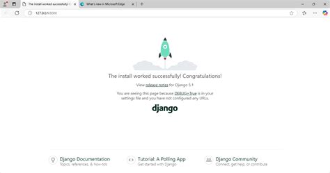 installation of django web development
