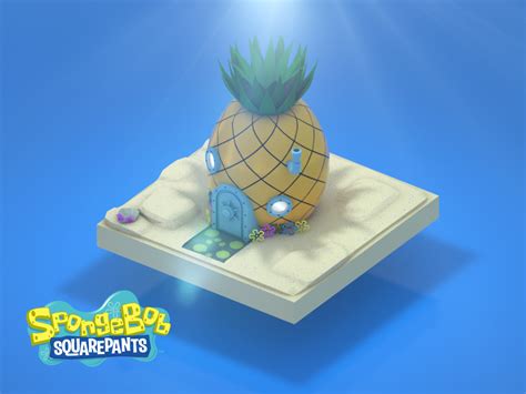 Spongebobs Pineapple House By Jon Balding On Dribbble
