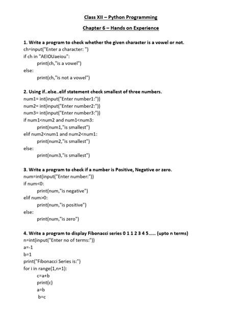 Class 12 Cs Hands On Experience Pdf String Computer Science
