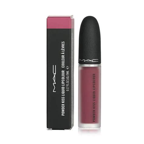 Son Mac Powder Kiss Liquid Lipcolour 973 Pink Roses 5ml Màu Hồng Đất Vua Hàng Hiệu