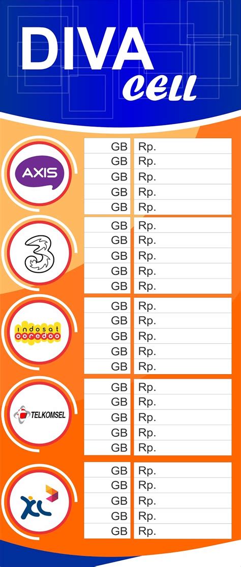 Spanduk Paket Data Internet Cdr