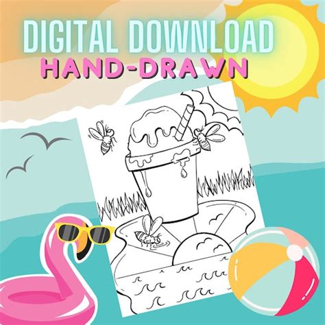 Slushie Coloring Pages 2025