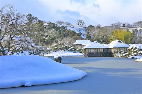 彦根城 雪