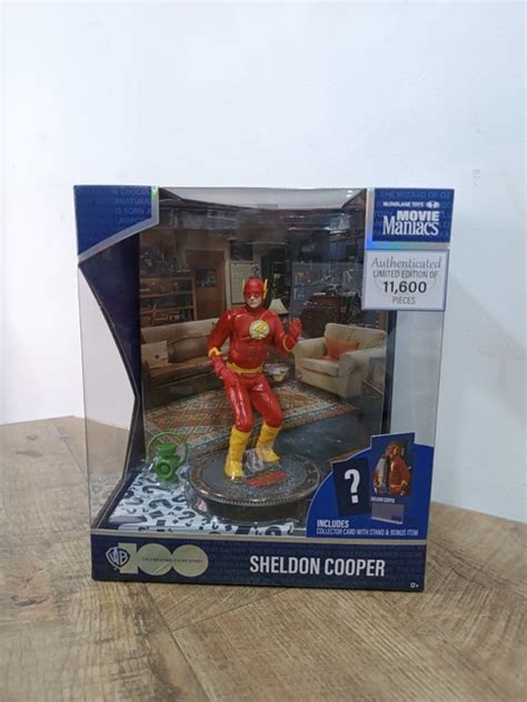 Big Bang Theory The Limited Edition Sheldon Cooper In Flash Costume Mint Condition Jim
