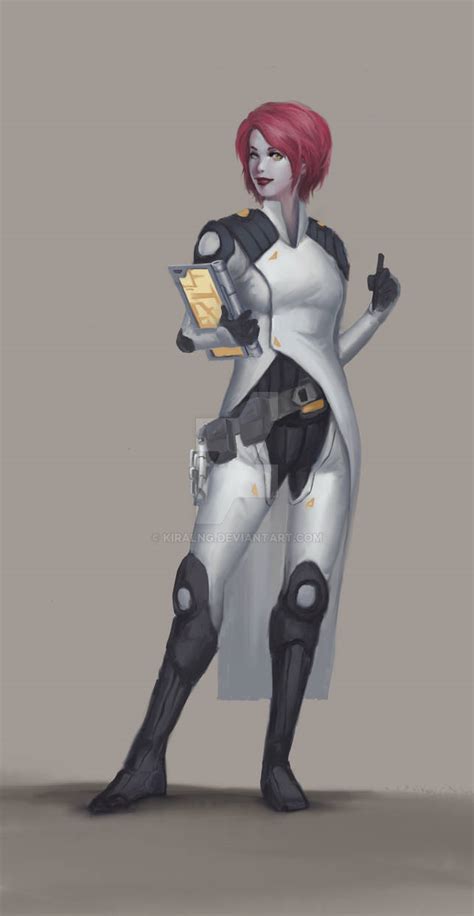 Commission Sci Fi Scientist Character Design By Kiralng On Deviantart