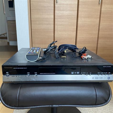 東芝dvdレコーダー Rd Xd71 D端子接続ケーブル付 メルカリ