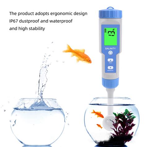 Salinity Meter S 200 Ip67 Waterproof Salinity Meter Tester For Food