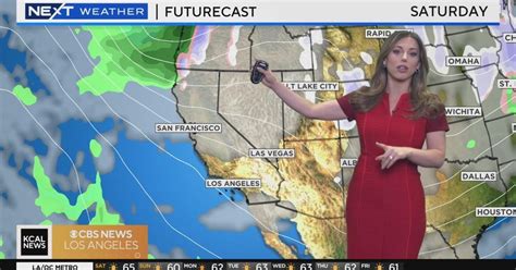 Alex Bistons Weather Forecast Jan 6 Cbs Los Angeles