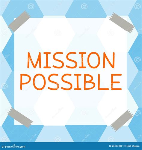 Conceptual Display Mission Possible Business Overview Special