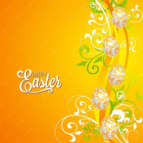 Premium Vector Easter Background Design