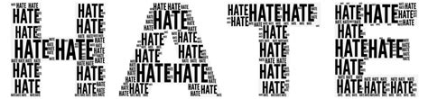 Hate Word Cloud Intellectual Freedom Blog